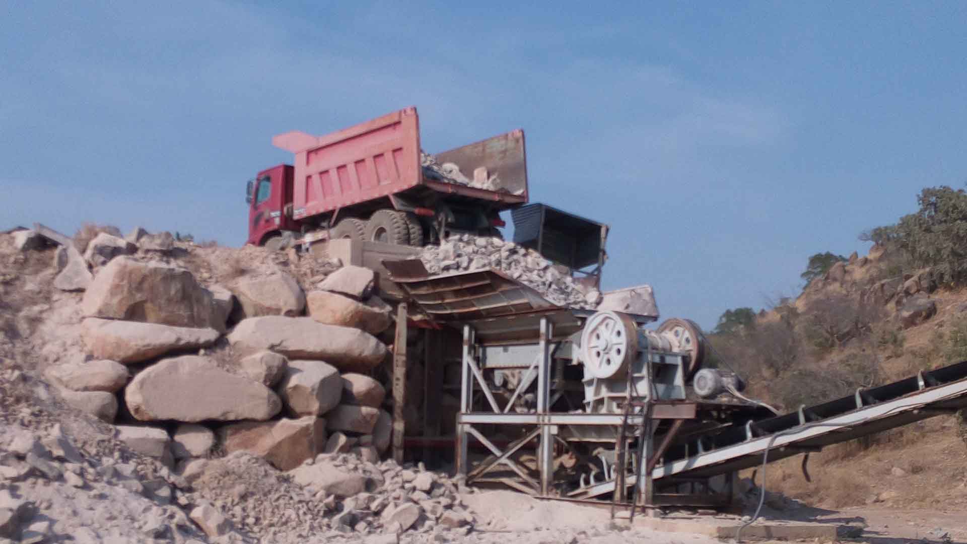 Stone Crushing & Aggregate Production – SNER Cameroun